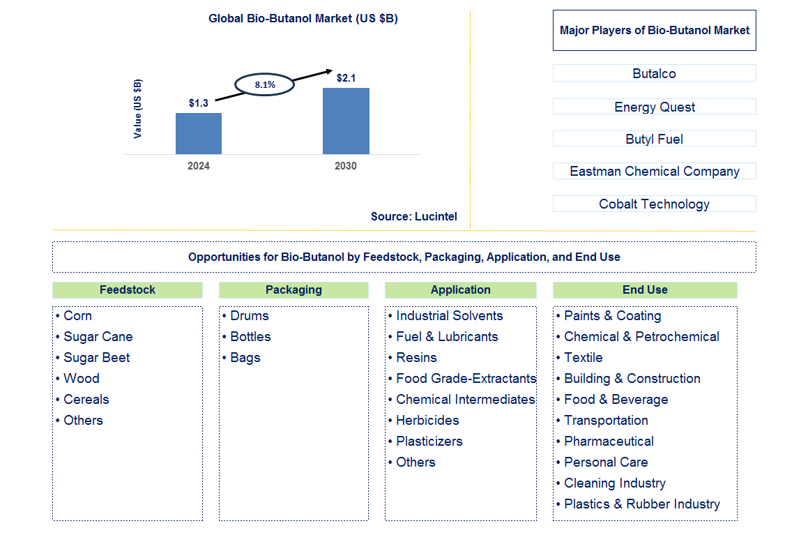 Bio-Butanol Market Report: Trends, Forecast and Competitive Analysis to ...