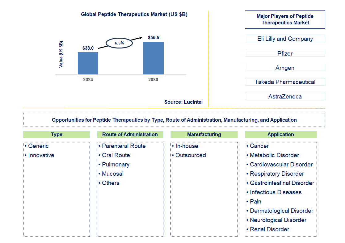 Peptide Therapeutics Market Report: Trends, Forecast and Competitive ...